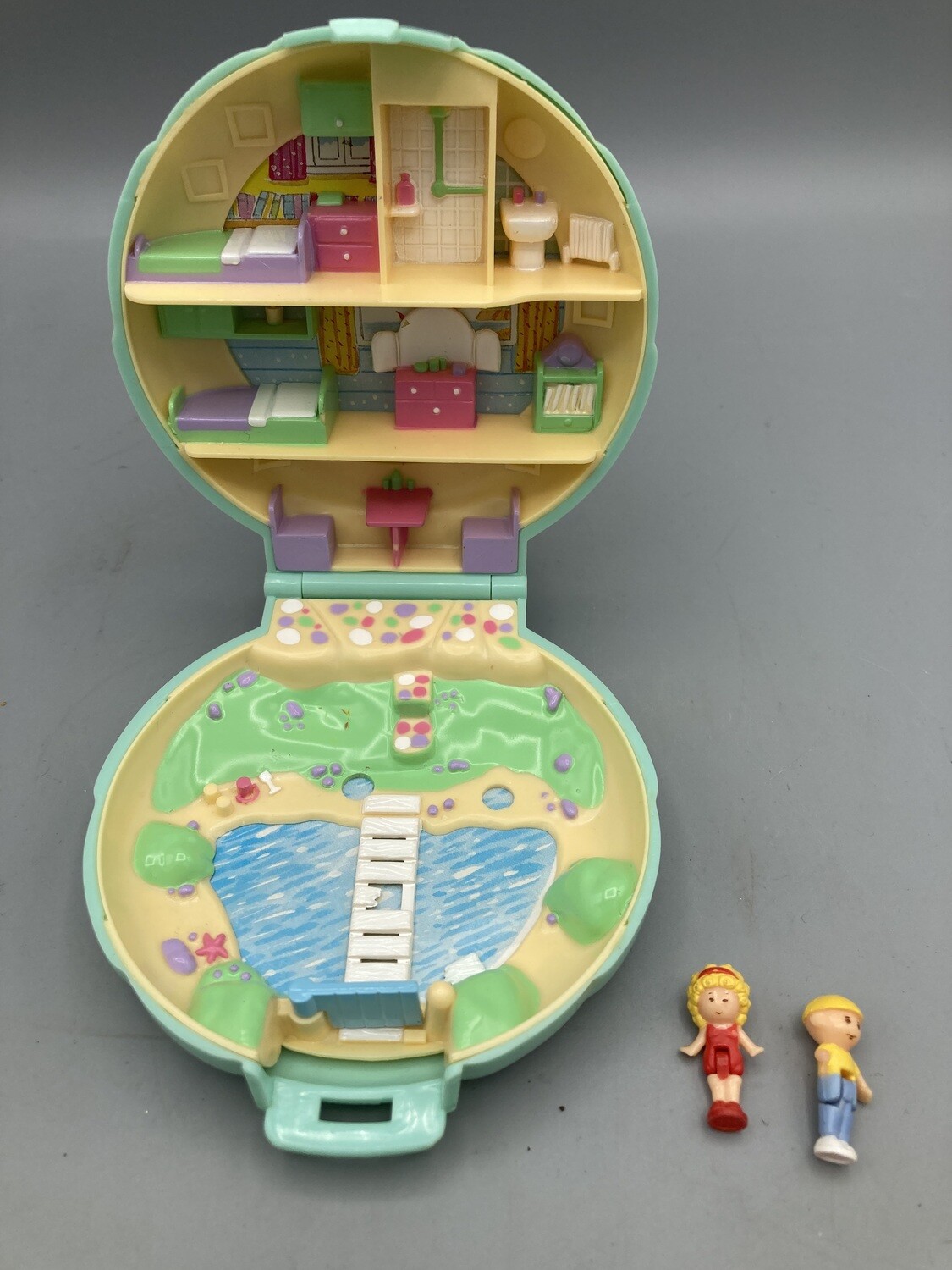 Polly Pocket Beach House 1989 Complete - Product - Gathered Creations