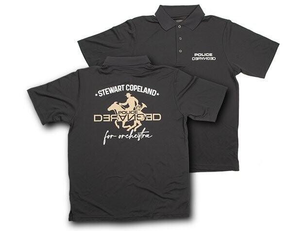 STEWART COPELAND DERANGED POLO T-SHIRT