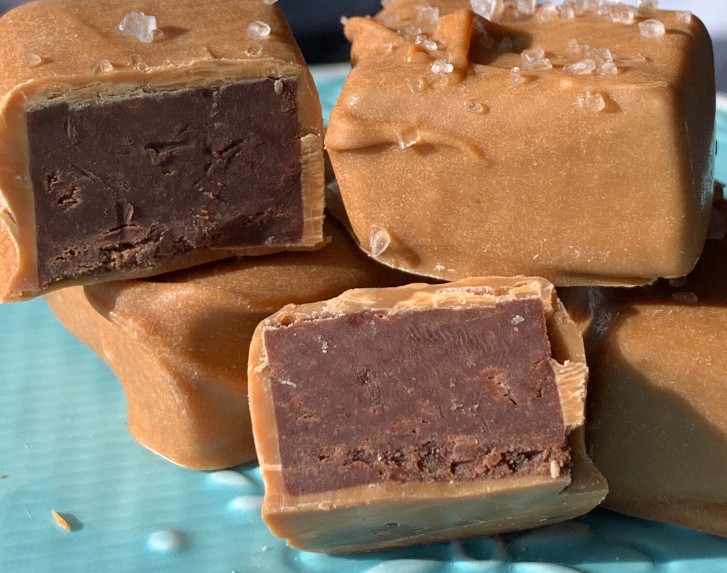 Fabulous Fudge w/ Caramel & Sea Salt