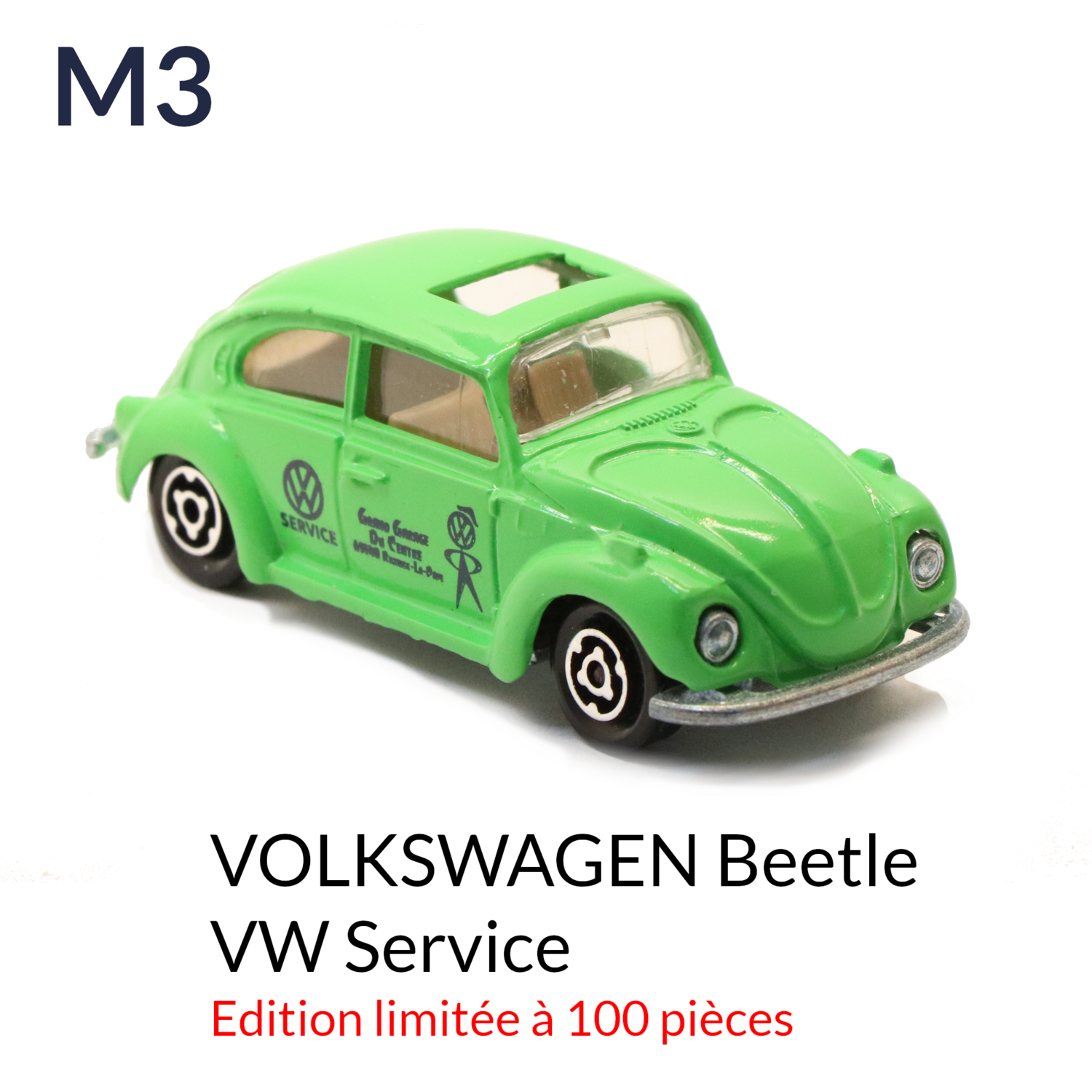 M3 VOLKSWAGEN Beetle VW Service (Majorette)