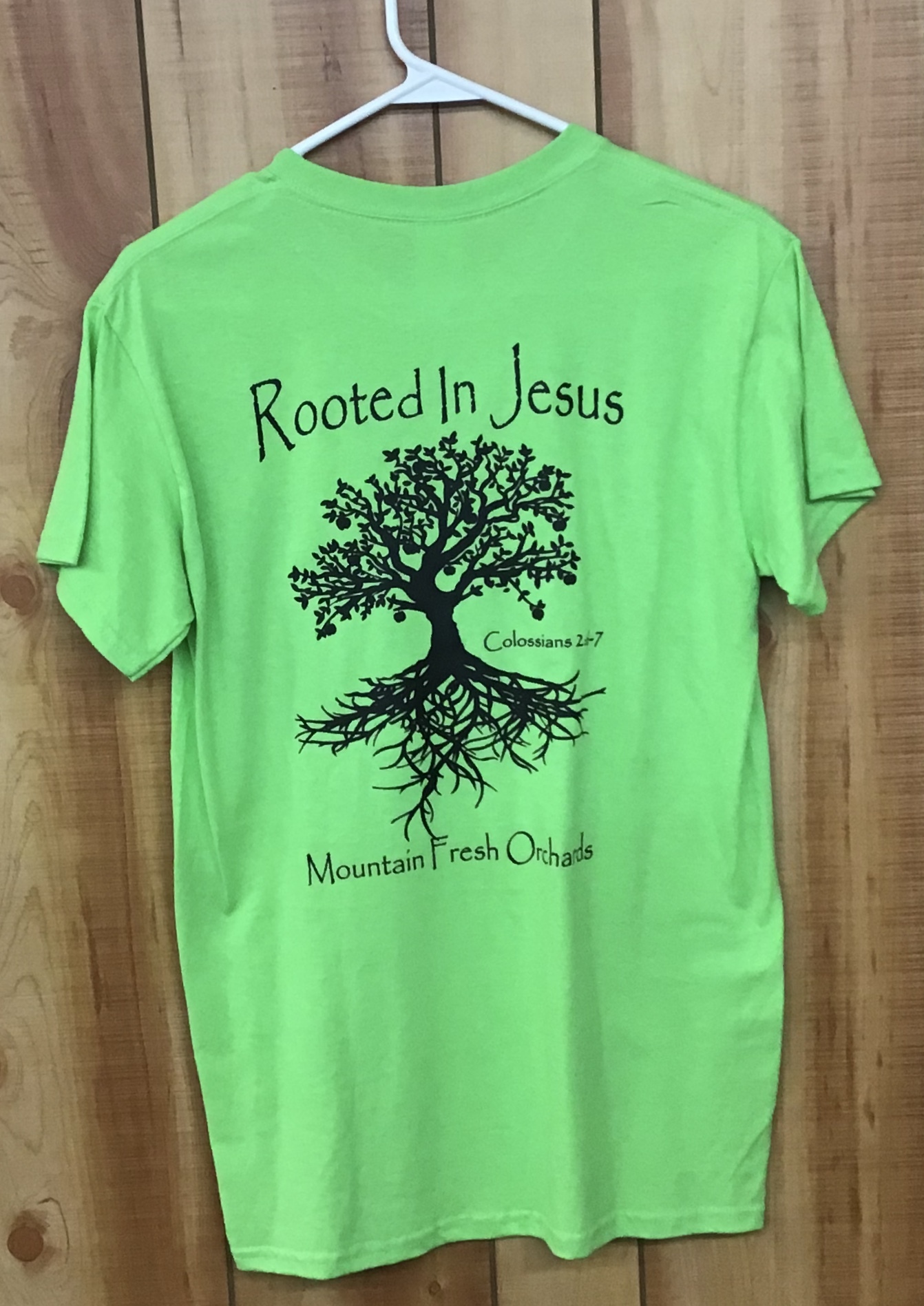Rooted T-shirts – Online Store – Mountain Fresh Orchards