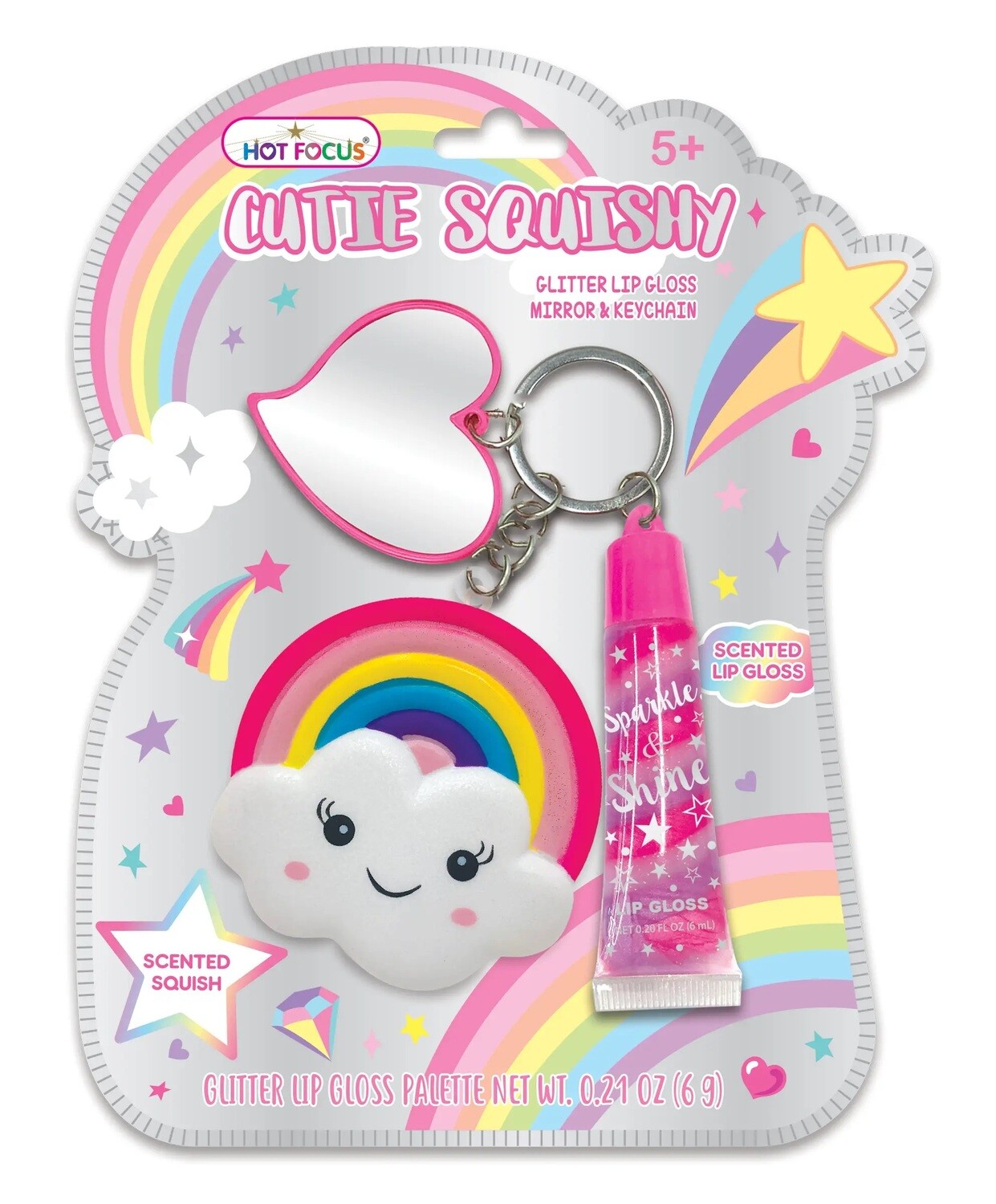 Hot Focus Cutie Squishy Rainbow 092RB