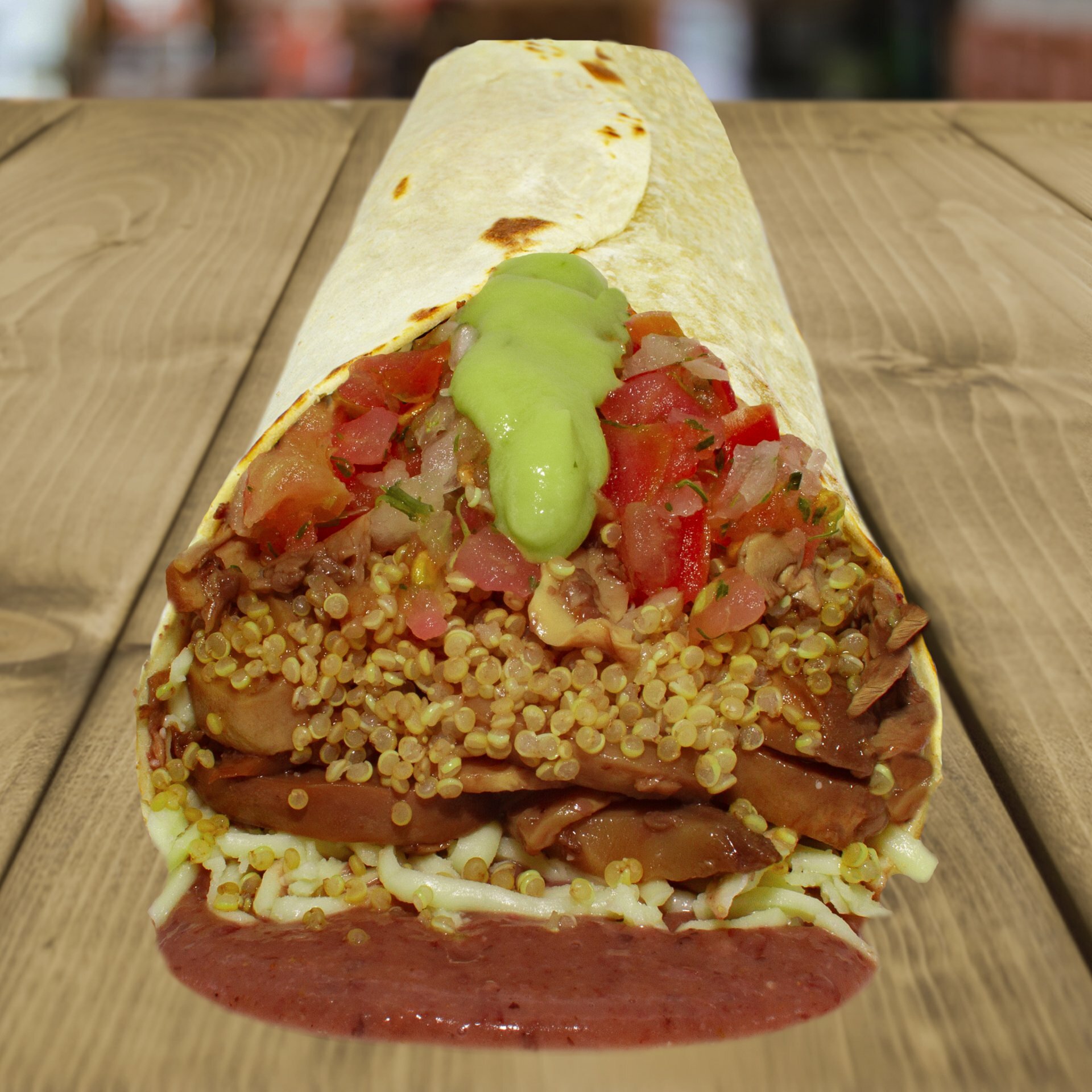 BURROS VEGETARIANOS Y VEGANOS