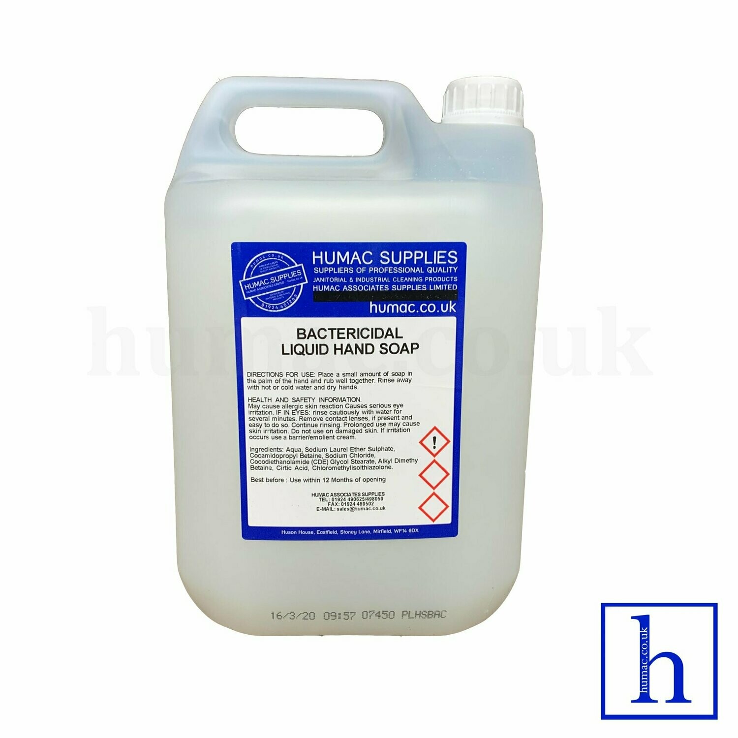 Bactericidal Hand Soap (5L) - OLS
