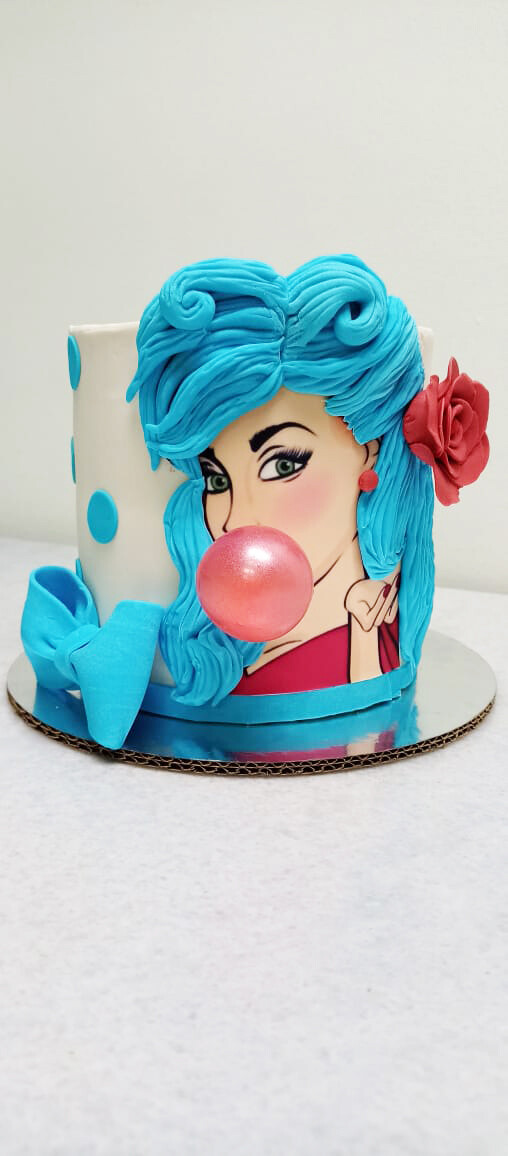 Pin up cake