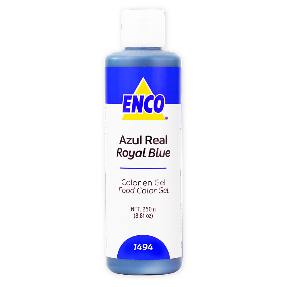 Colorante en gel AZUL REAL 250 gr ENCO
