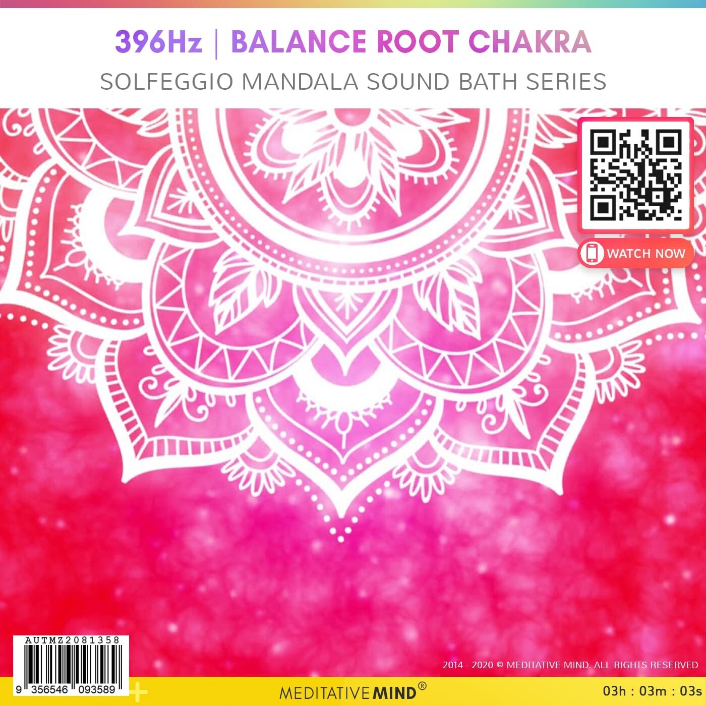 396Hz | Balance Root Chakra - Solfeggio Mandala Sound Bath Series | Meditative Mind's Official ...