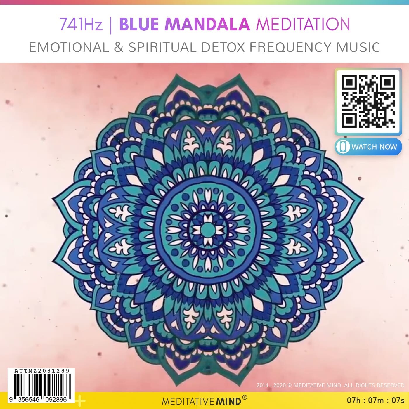 741Hz | BLUE MANDALA MEDITATION - Emotional & Spiritual Detox Frequency ...