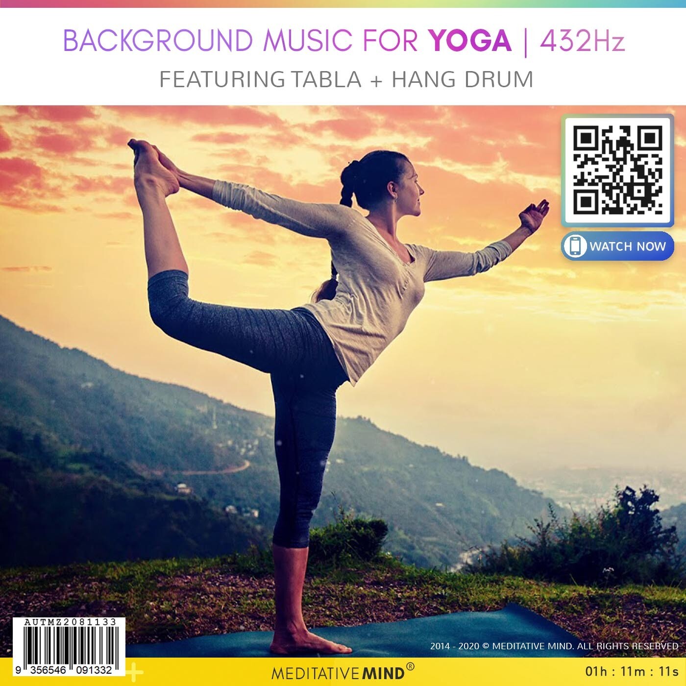 Background Music for Yoga | 432Hz - Featuring Tabla + Hang Drum ...