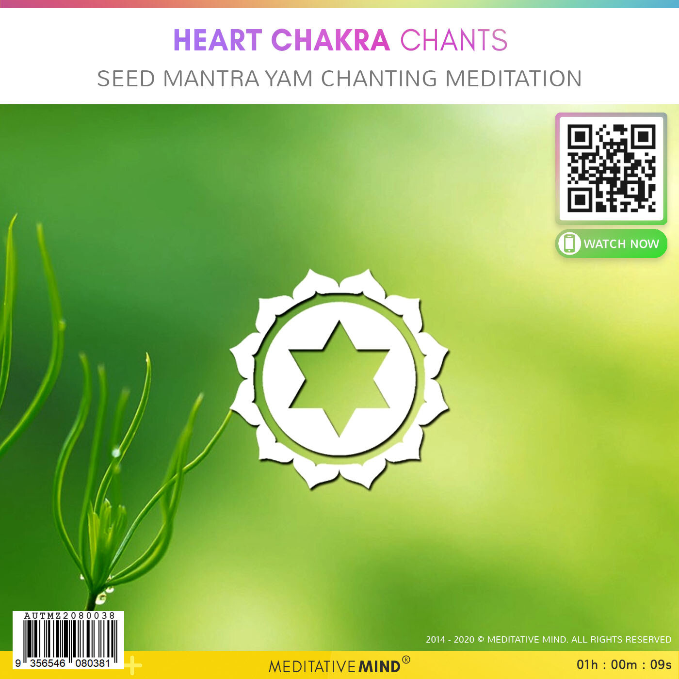 Heart Chakra Chants - Seed Mantra YAM Chanting Meditation | Meditative ...