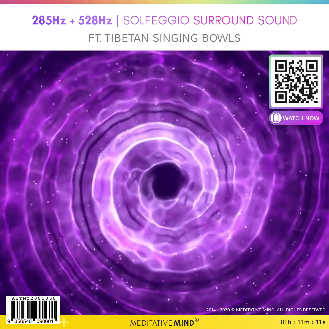 285Hz + 528Hz Solfeggio Surround Sound - Ft. Tibetan Singing Bowls