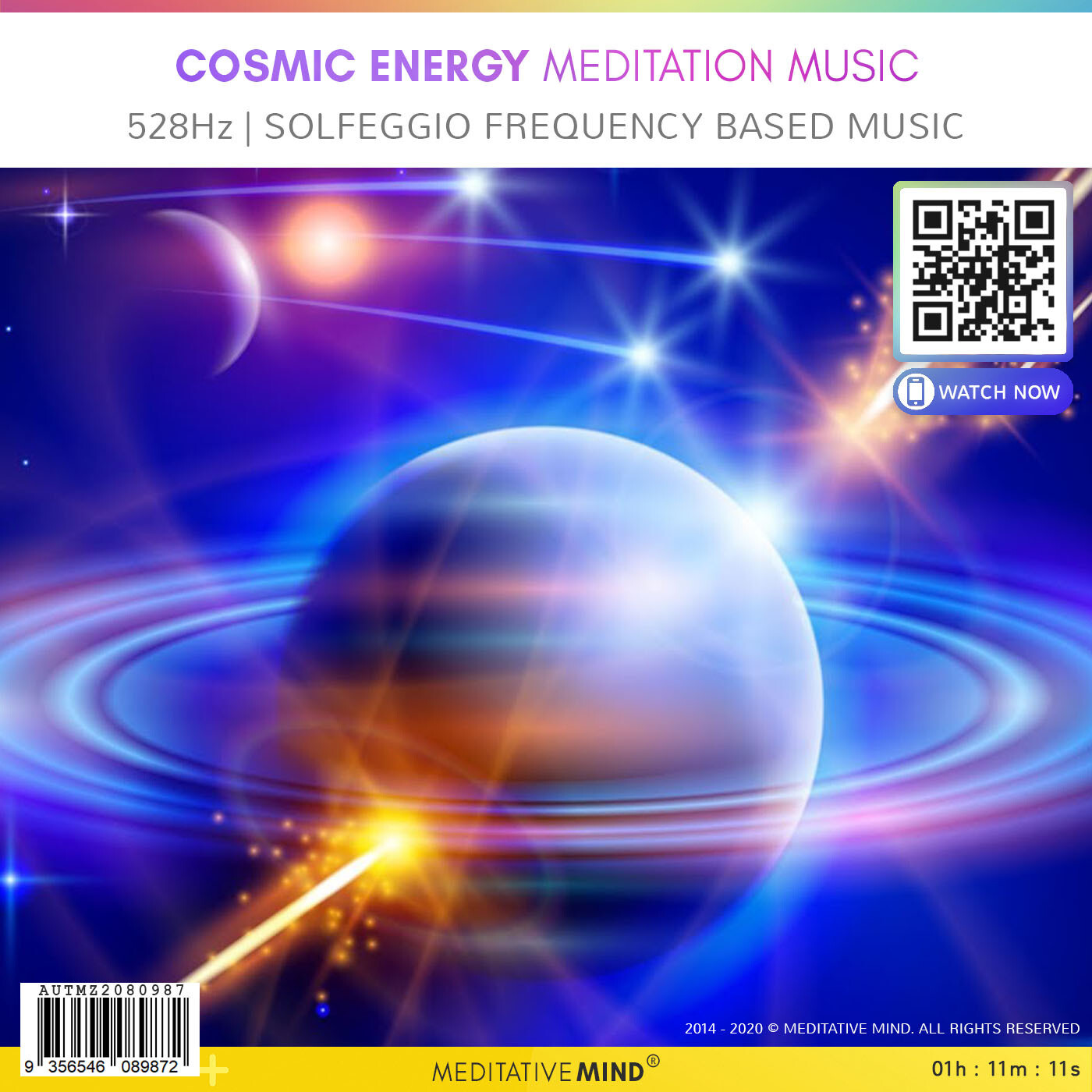 Cosmic Energy Meditation Music - 528Hz - Solfeggio Frequency Based ...