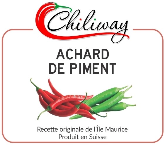Achard de piment - 100 gr net