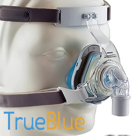 Mascarilla Nasal CPAP, BiPAP Modelo True Blue