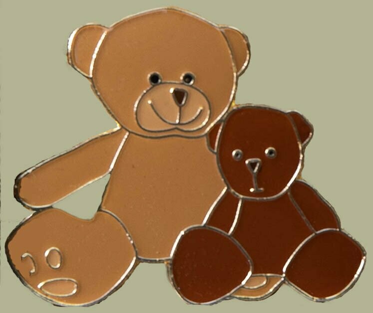 Teddy Bear Badge