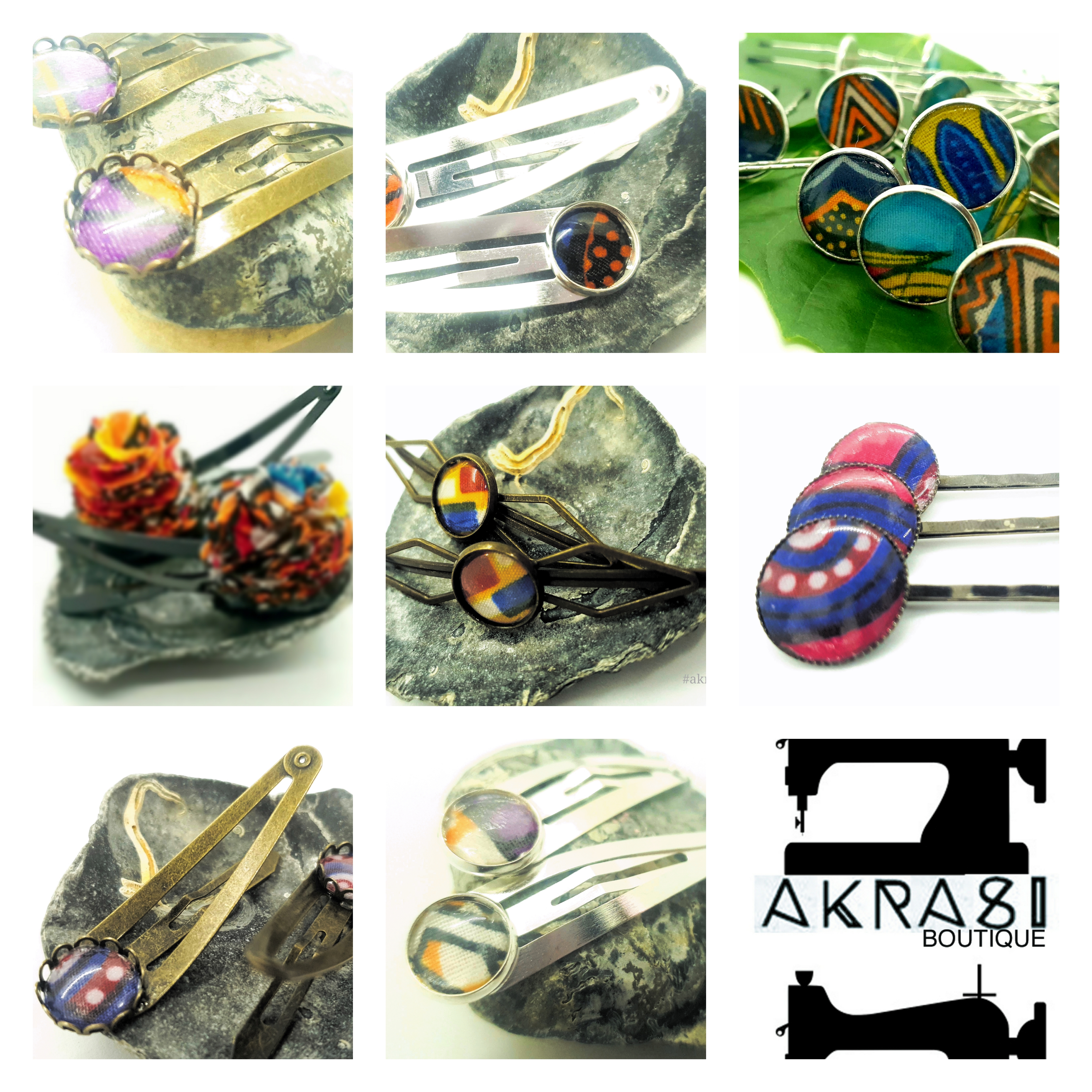 snap clips | hair pins