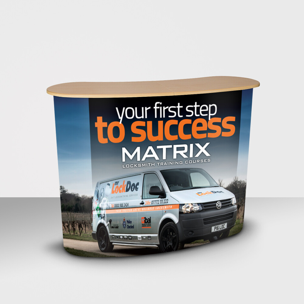 Traditional Pop-Up Counters