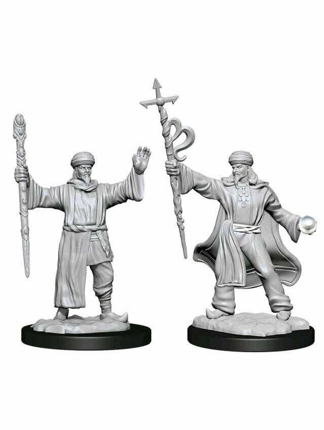 Dungeons & Dragons Nolzur's Marvelous Miniatures Human Male Wizard ...