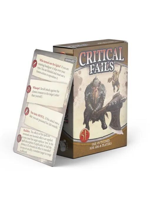 Critical Fail Deck 5e