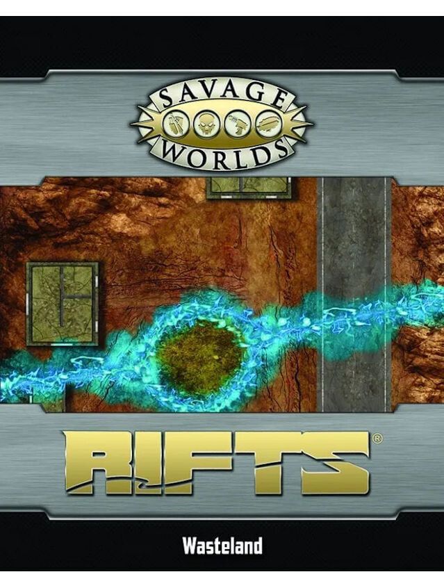 Savage Worlds Rifts Combat Map Pack 1 Wasteland Portal & Ley Line