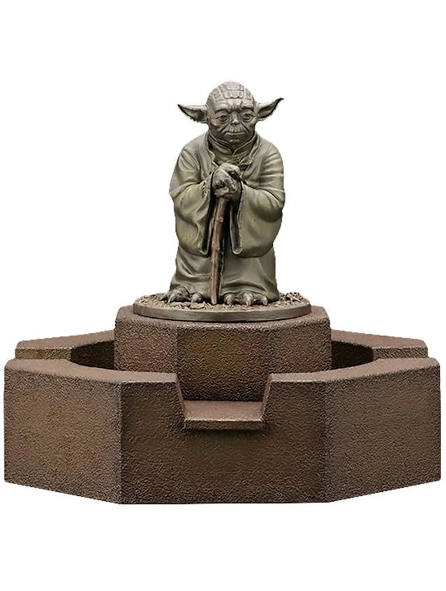 Star Wars Cold Cast Statue Yoda Fountain Limited Edition