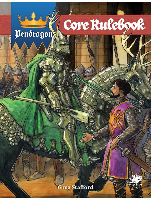 Pendragon 6th Edition RPG Core Rulebook