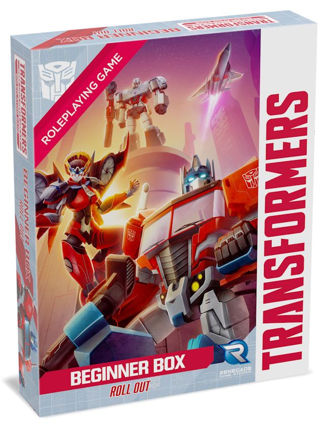 Transformers Roleplaying Game Beginner Box Roll Out