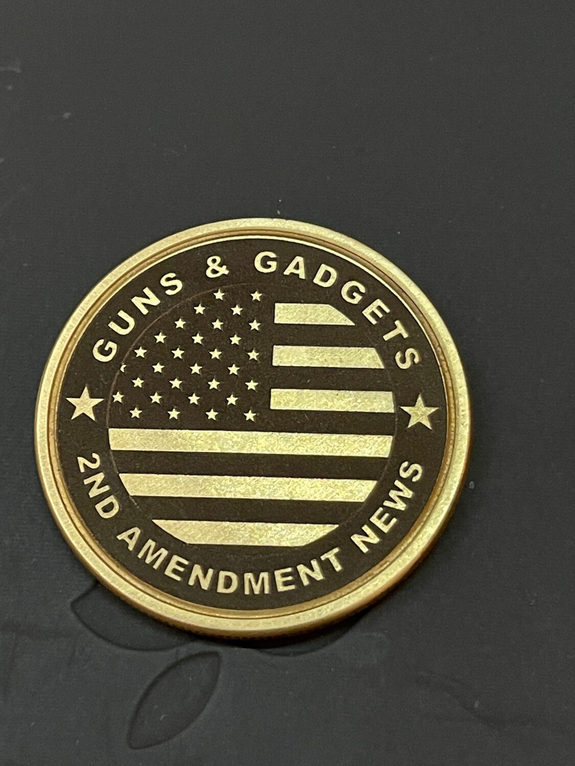 Guns & Gadgets Challenge Coin