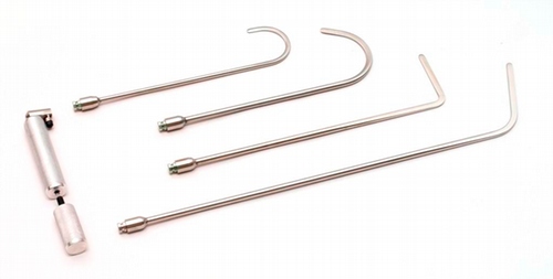 Adjustable 4-Piece PDR Door Tool Set W/ Handle & Extension