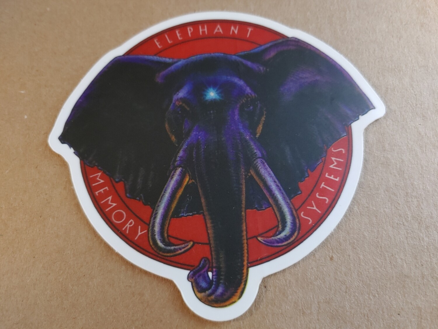 Elephant Memory Systems sticker – Store – Retro Computer Shopper