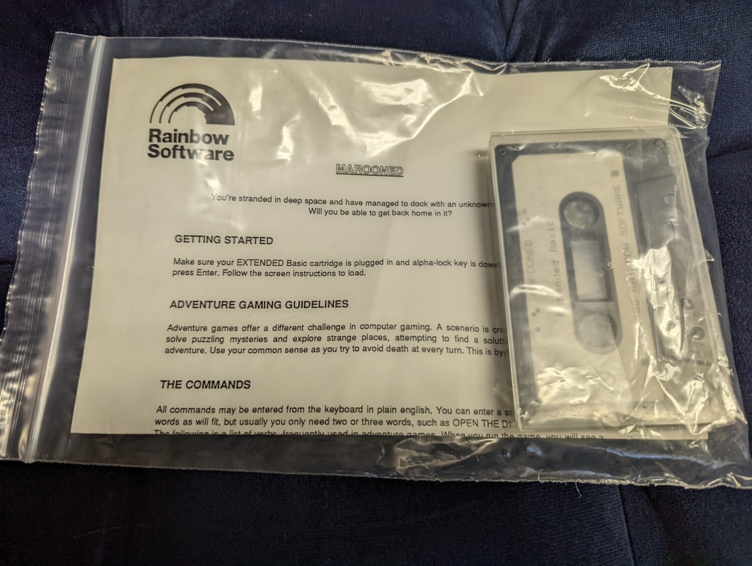 Marooned Tape Version – Store – Retro Computer Shopper