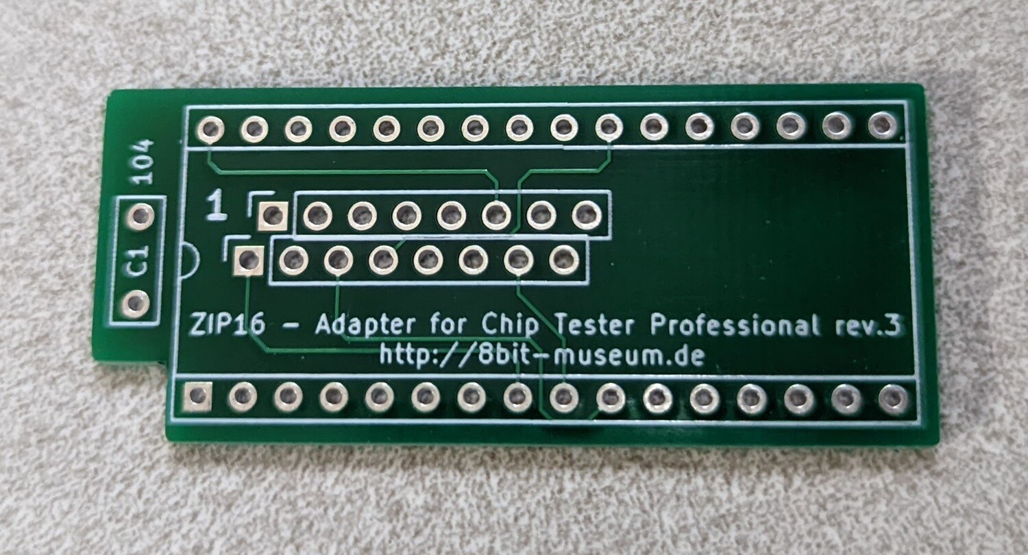 Retro chip tester adapter zip16 – Store – Retro Computer Shopper