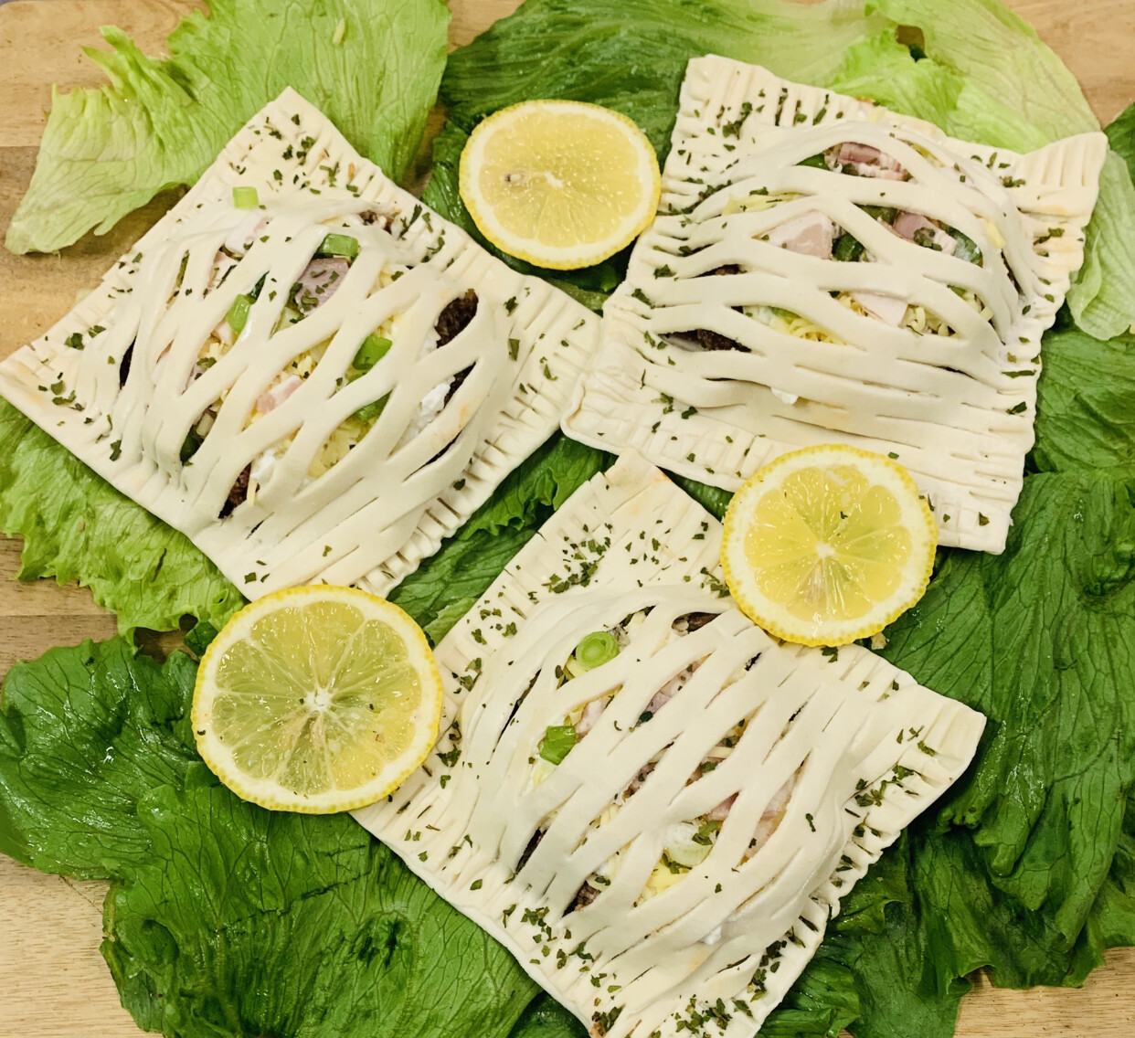 Homemade Beef strudel