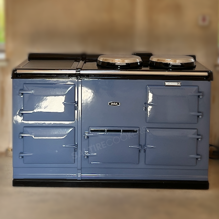 Reconditioned 4 Oven Aga Cooker with eControl (Loch Blue)