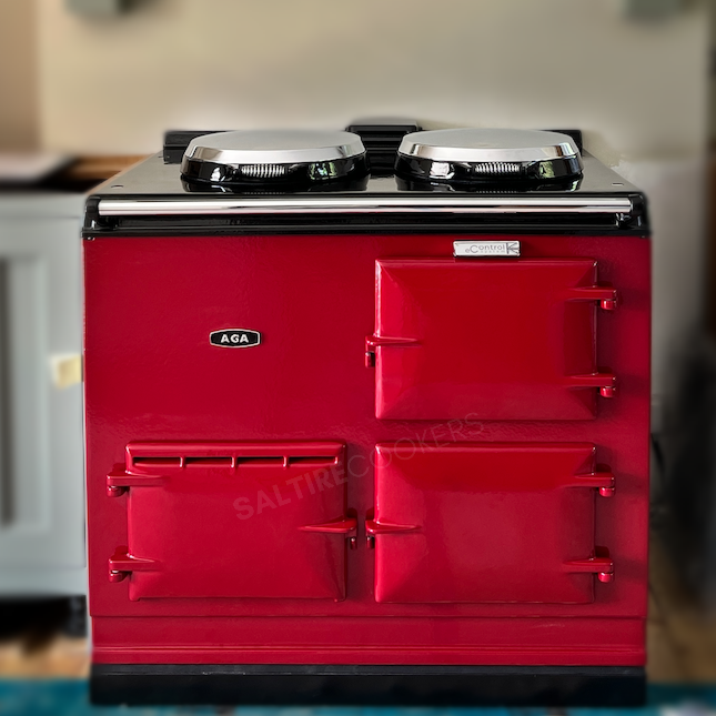 Reconditioned 2 Oven eControl Aga Cooker (Claret)