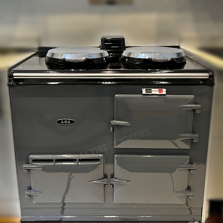 Reconditioned 2 Oven Oil Aga Cooker (Supreme Grey)