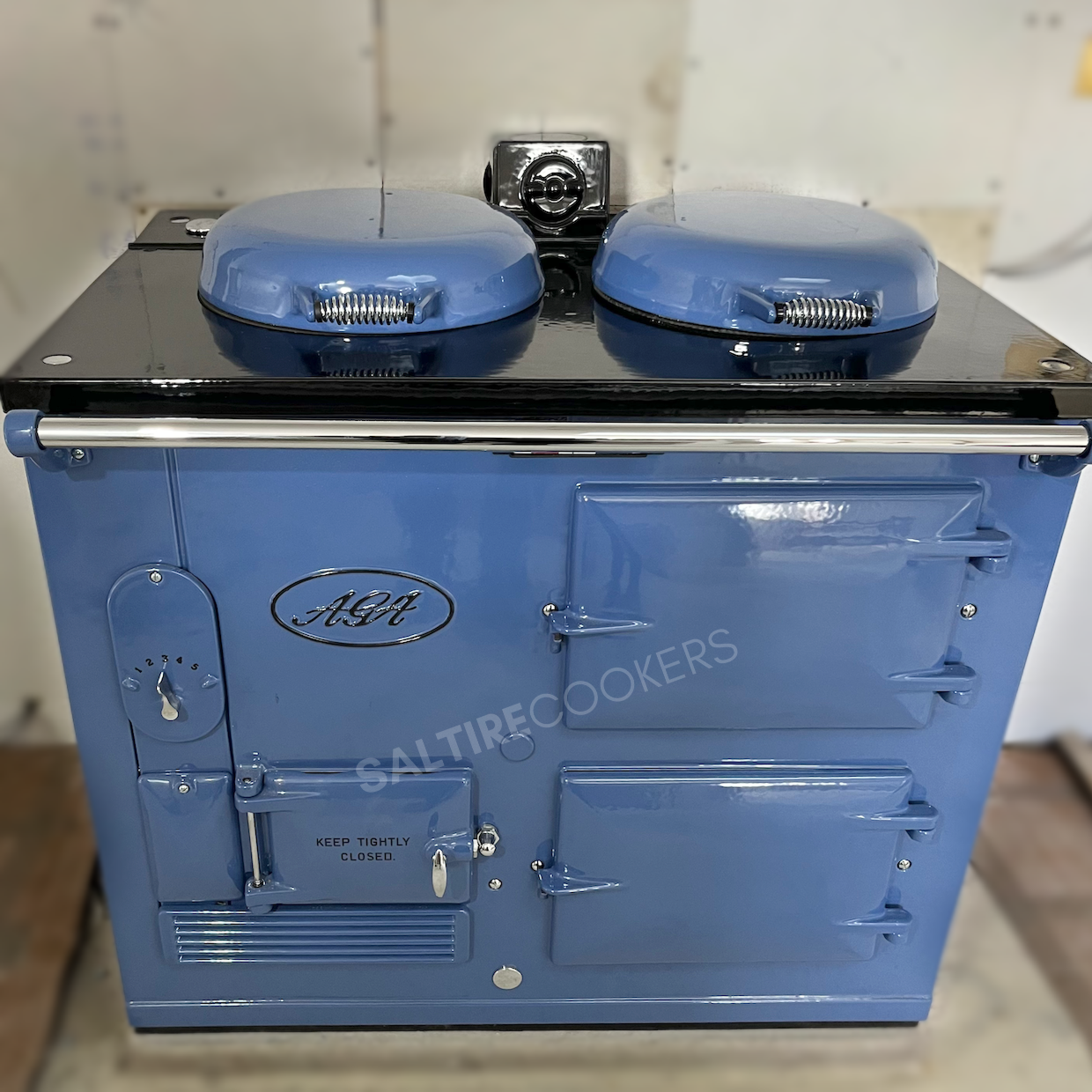 Reconditioned 2 Oven Aga Cooker with ElectricKit (Wedgewood)