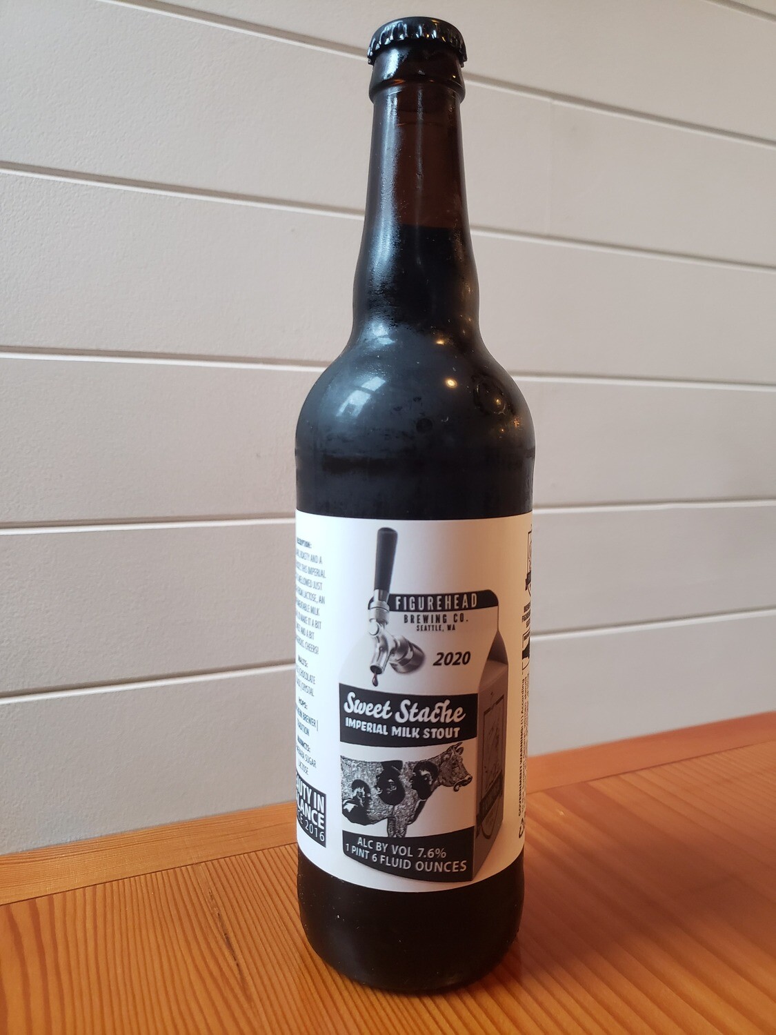 Sweet Stache (Imperial Milk Stout) 22oz