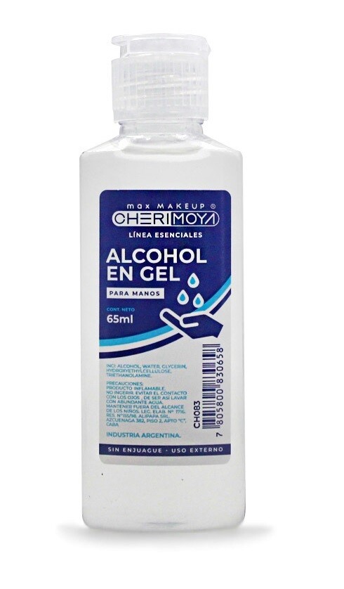 Alcohol en GEL 65ml CHERIMOYA