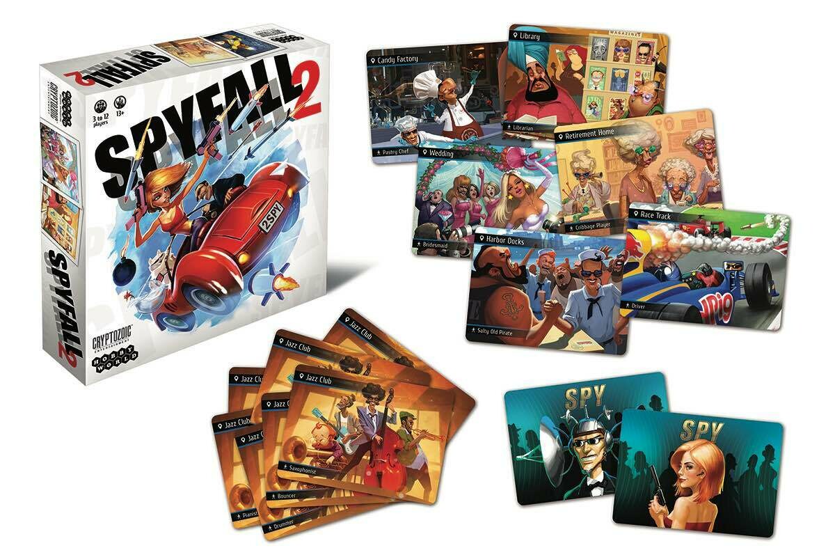 Spyfall 2 | Online Board Game Store - Atomic Games