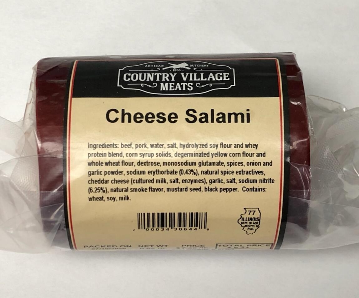 Salami – Cheese – Online Order Form – Country Village Meats