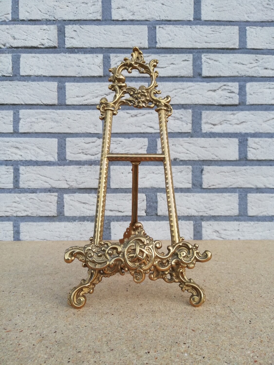 Staander voor boek, foto,... 25cm, art nouveau