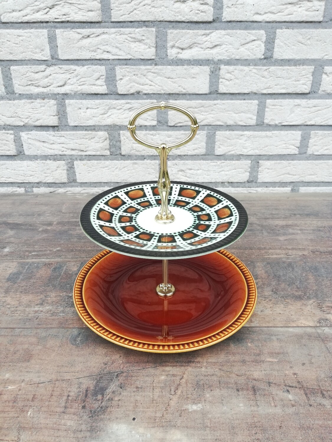 Boch etagère, decor Bernadette