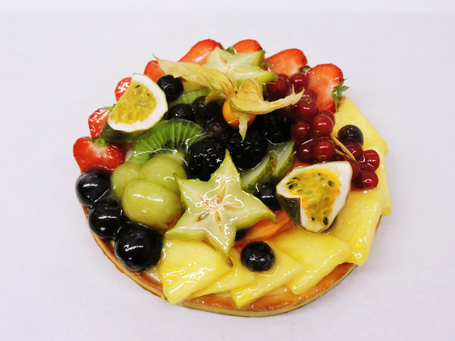 Fruit zanddeeg 6 pers.