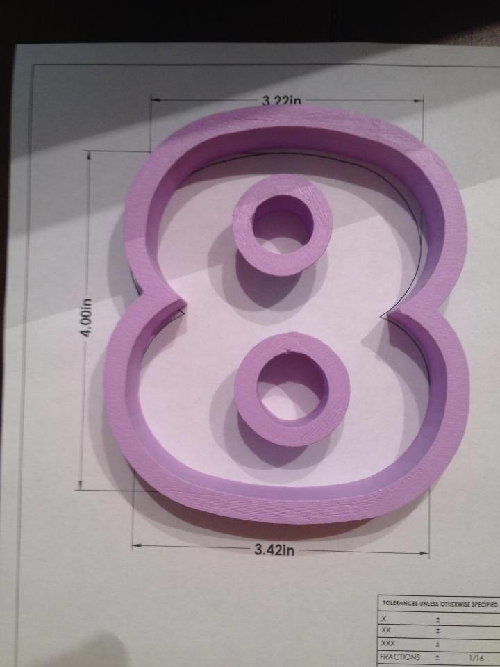 4" Block Number 8