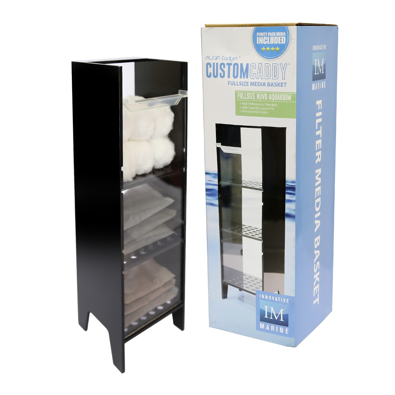 Custom Caddy Filter Media Basket with Media - Fullsize