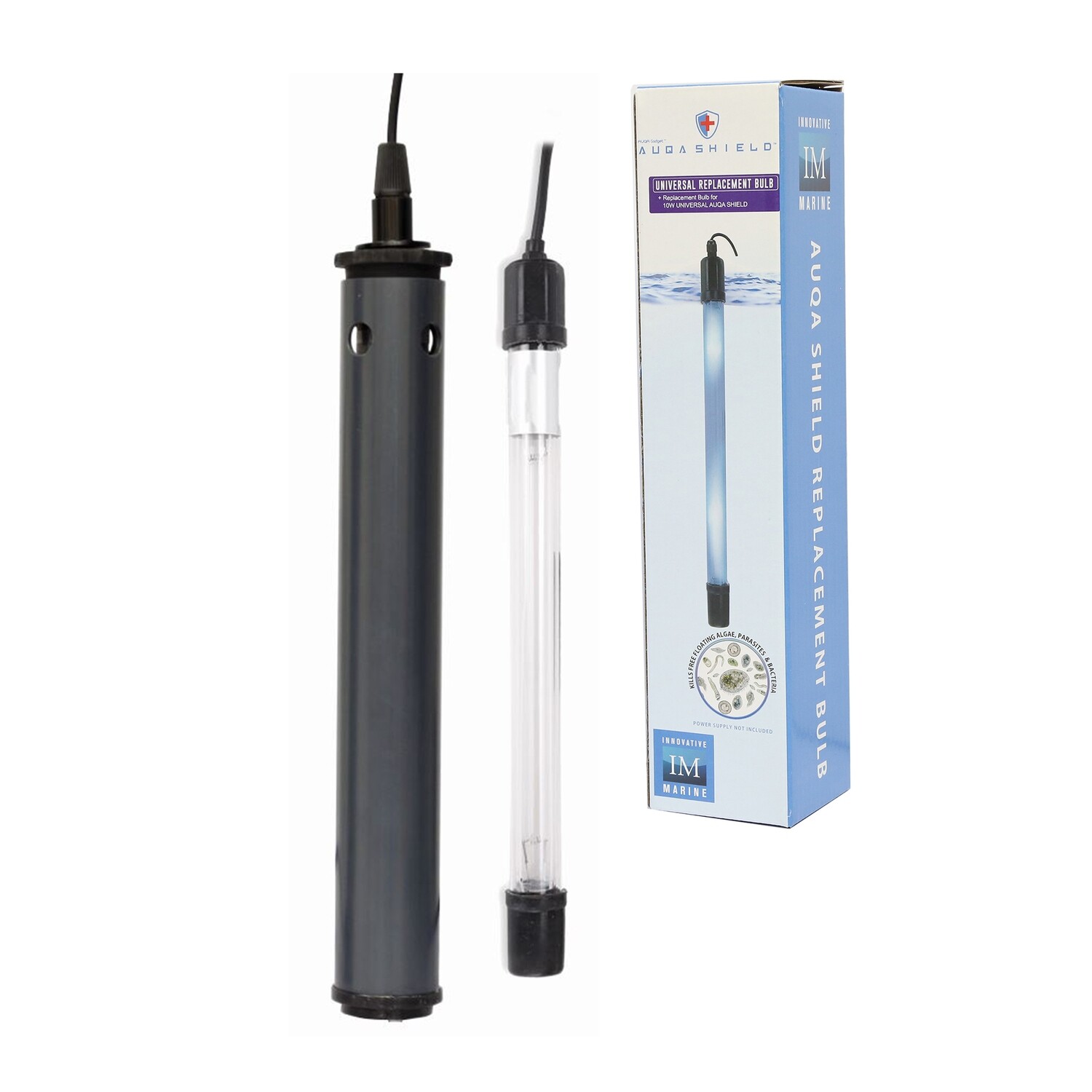 AuqaShield 10 Watt UV Sterilizer Clarifier Replacement Bulb - Universal