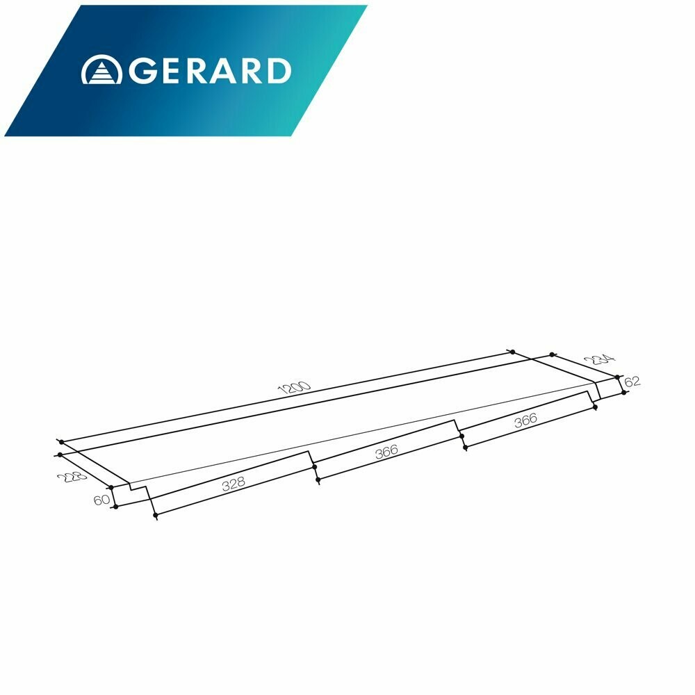 Plaque plane crantée DRoite pour GERARD (Prix et commande par mètre ...