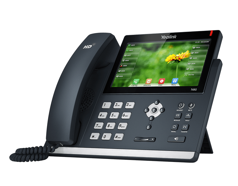 Yealink SIP-T48G Ultra-elegant Gigabit IP Phone w/o PSU