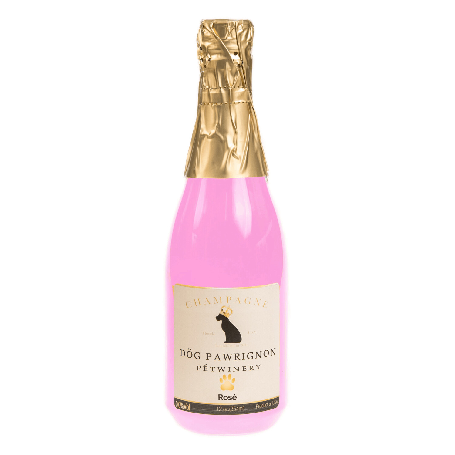 Dog Champagne Dog Pawrignon Rose